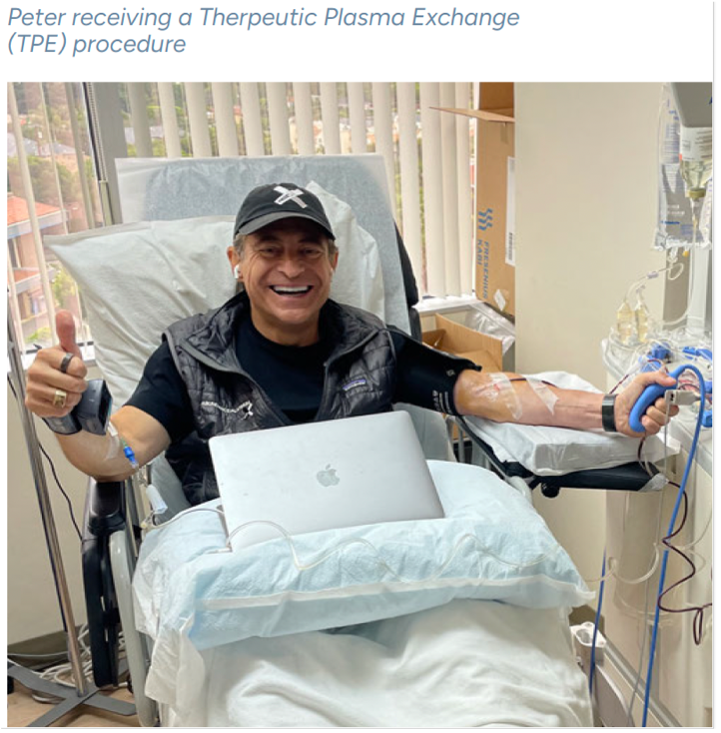 Young Blood & Longevity: Therapeutic Plasma Exchange (TPE) Treatments