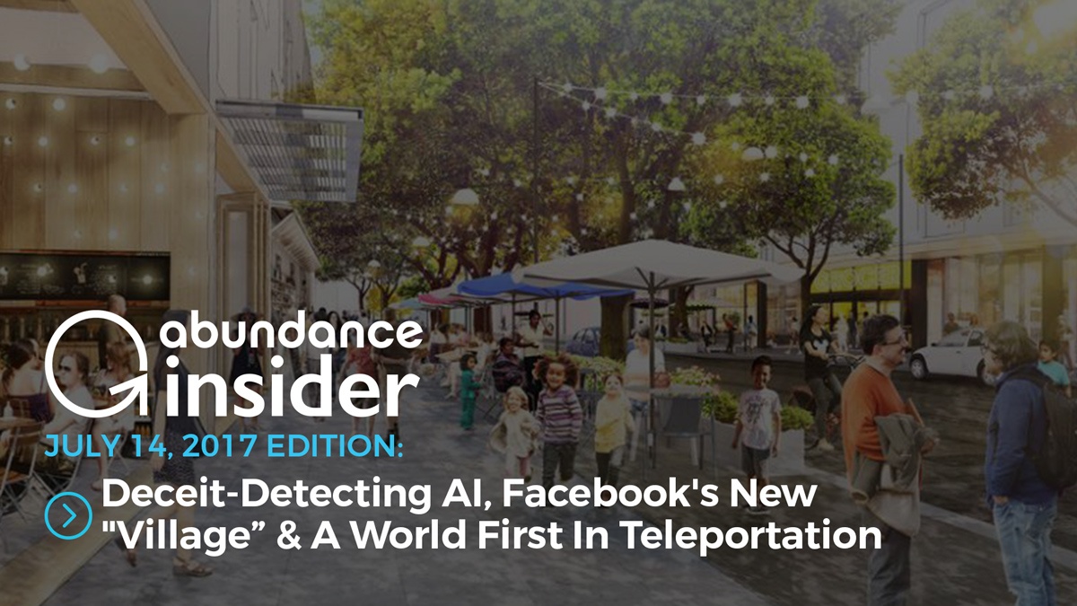 Abundance Insider: July 14, 2017 Edition